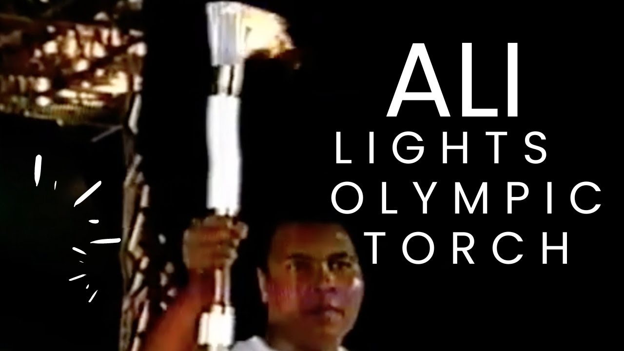Muhammad Ali lights the Olympic torch as remembered by Mary Schmitt ...
