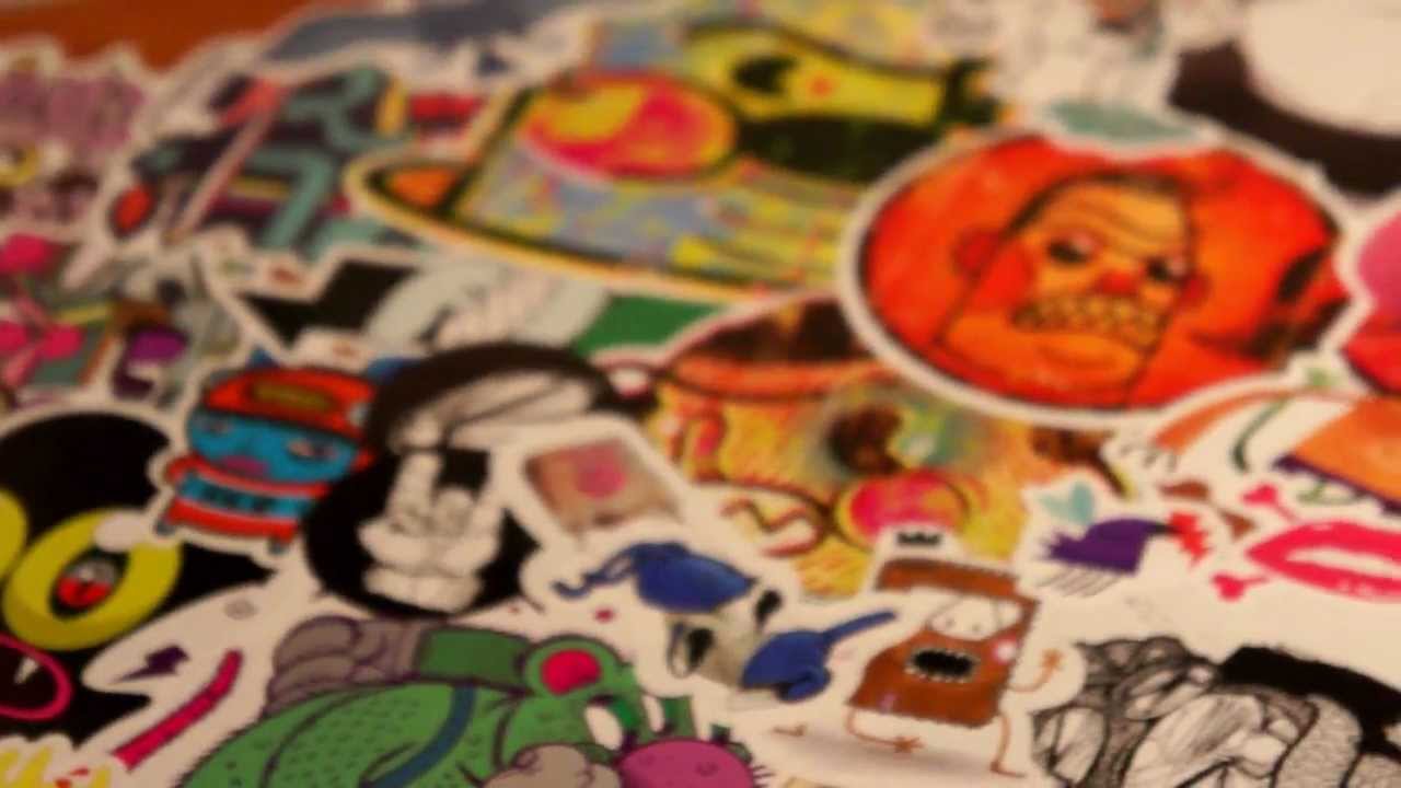 Sticker Bombing - YouTube