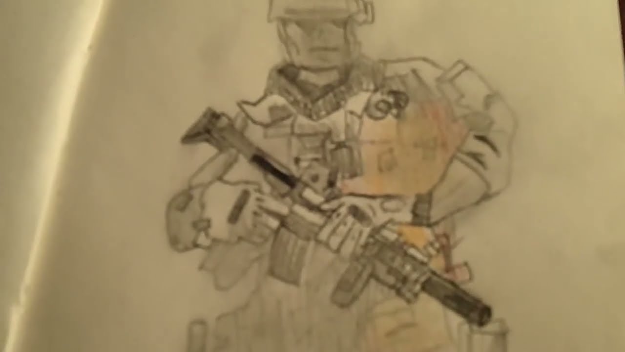 Battlefield 3 sketch - YouTube