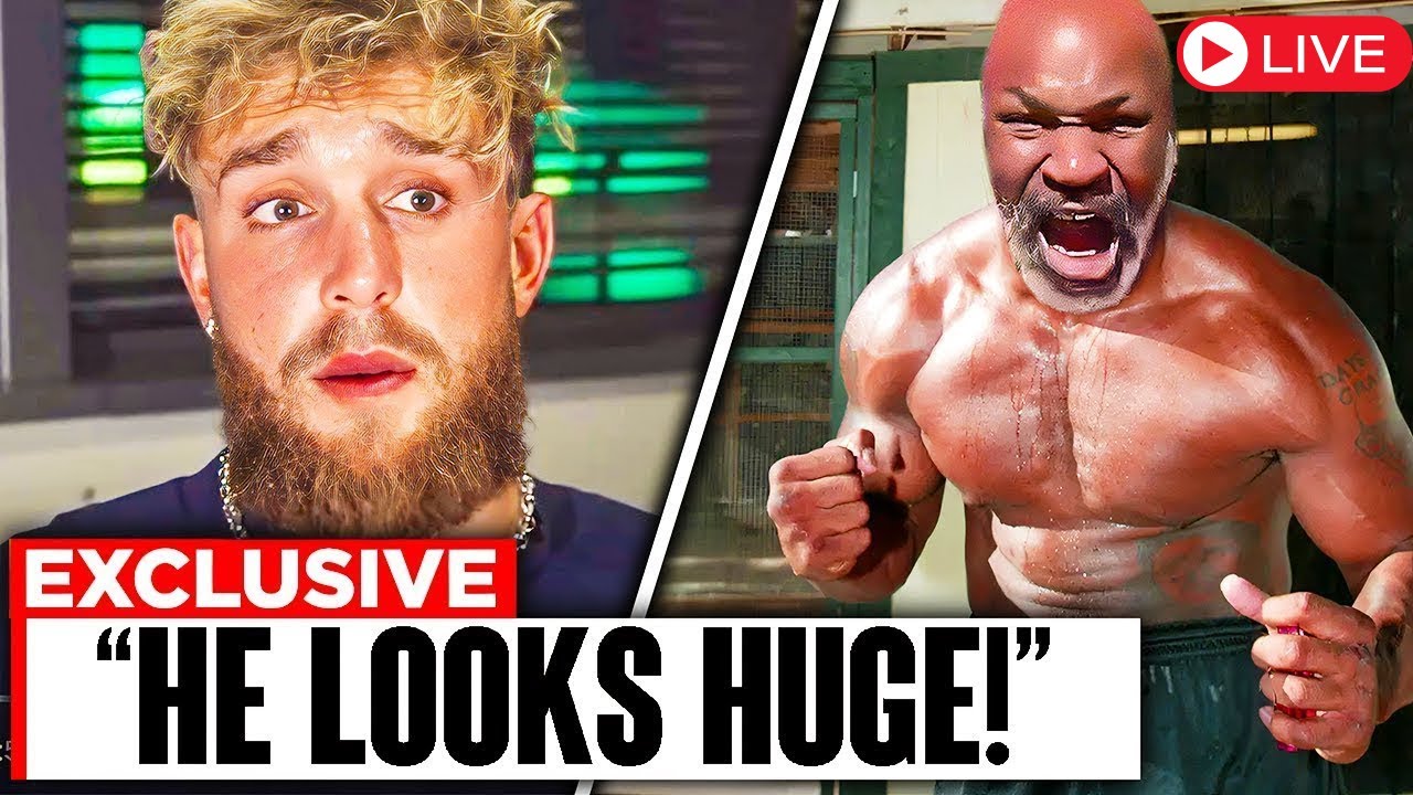 Jake Paul Panics as Mike Tyson Shows Best Shape of His Life Before ...
