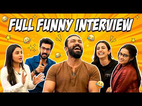 PEDDI for #RāKāSā Full Interview | Ram Charan | Niharika Konidela | Sangeeth Shobhan | Nayan Sarika