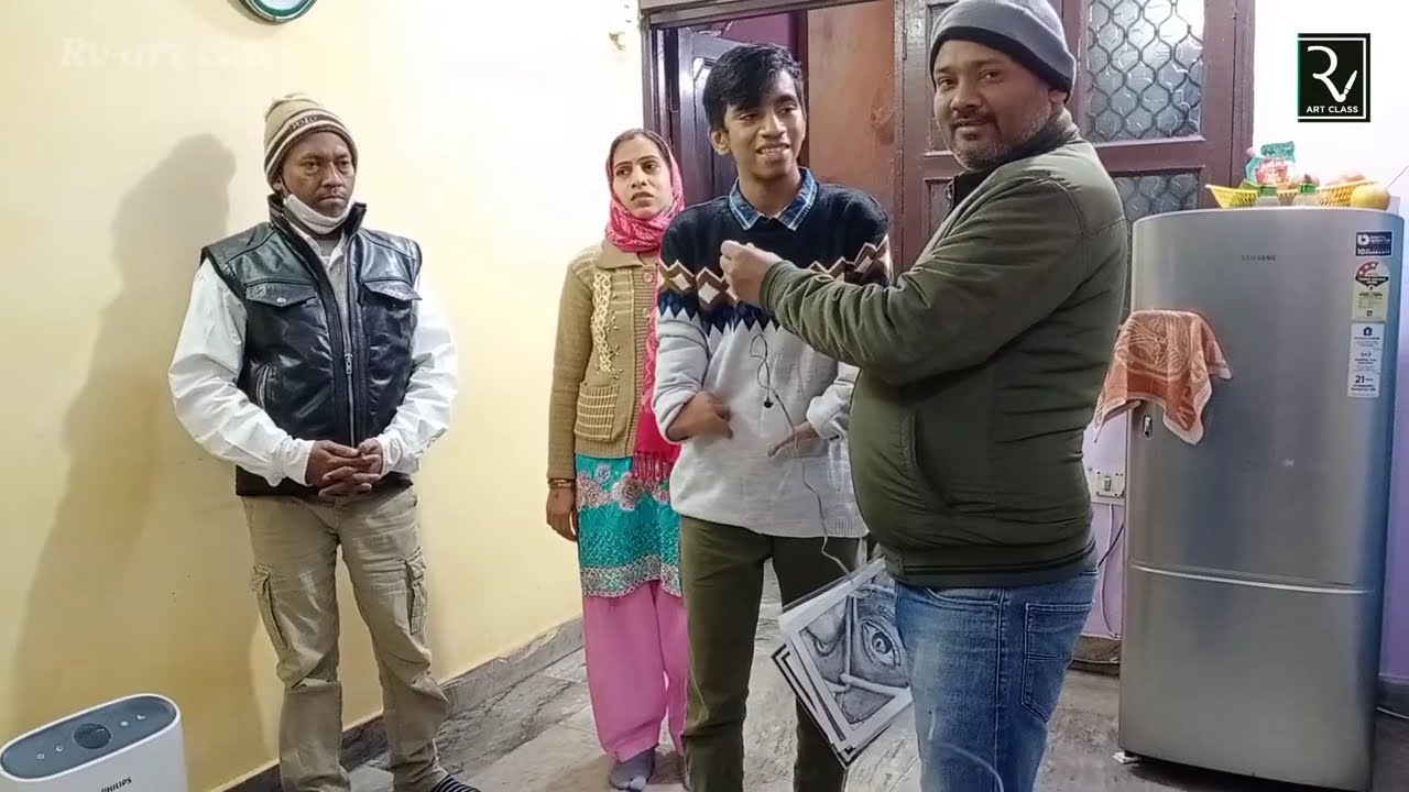 Meet special artist pardeep Kumar art - YouTube