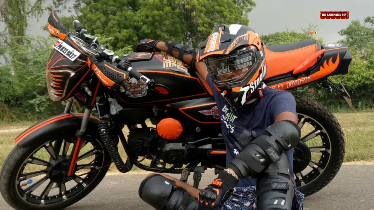 CUSTOMISED WORLD NO. 1 MINI HARLEY DAVIDSON (MHD) - YouTube