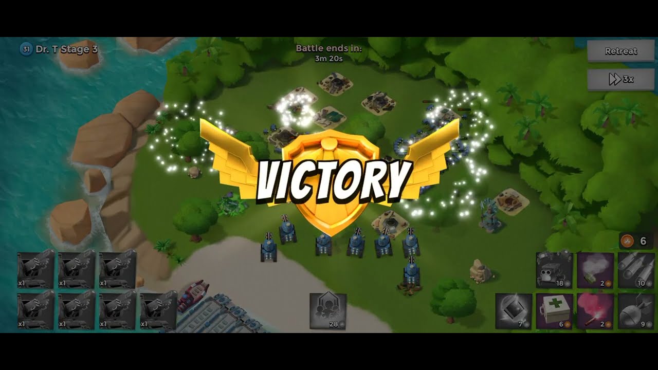 Attacking Dr.T [Up to Stage 5] [Level 18] Critter Cannon MK II on Low ...