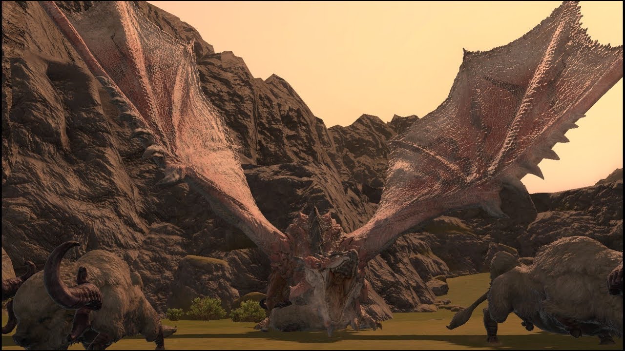 [FFXIV] The Great Hunt - Rathalos - YouTube