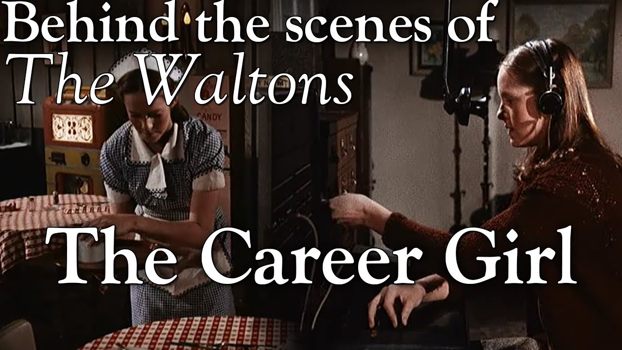 The Waltons - The Career Girl episode - behind the scenes with Judy ...