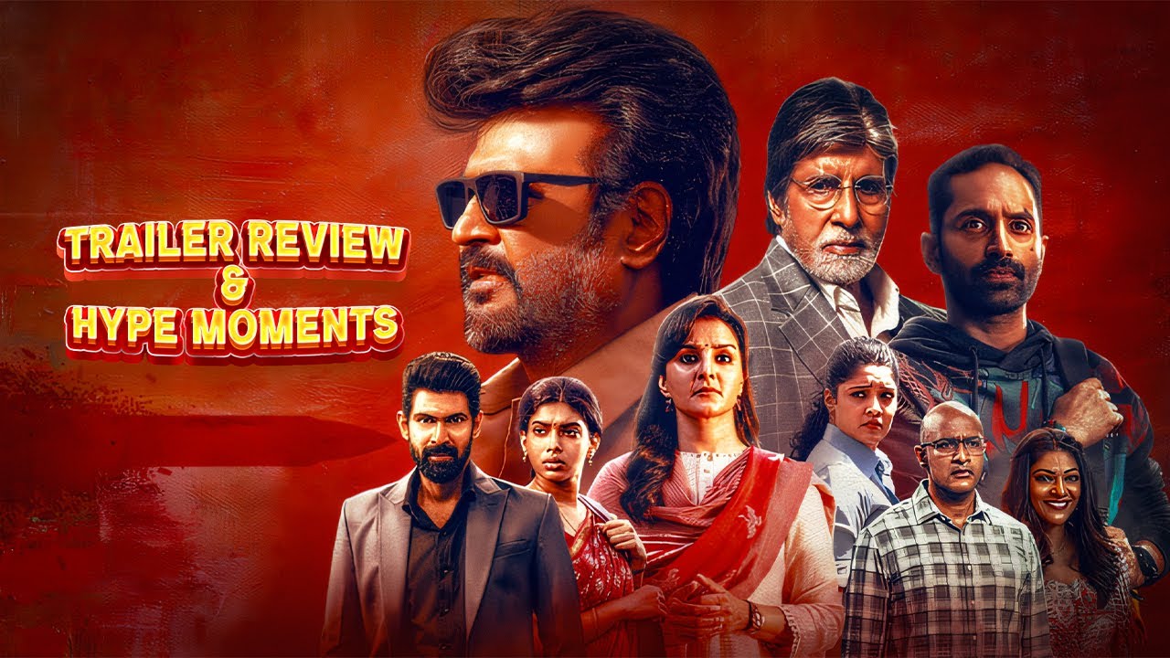 Vettaiyan-Trailer review | Superstar Rajnikanth | Amitabh Bachchan ...