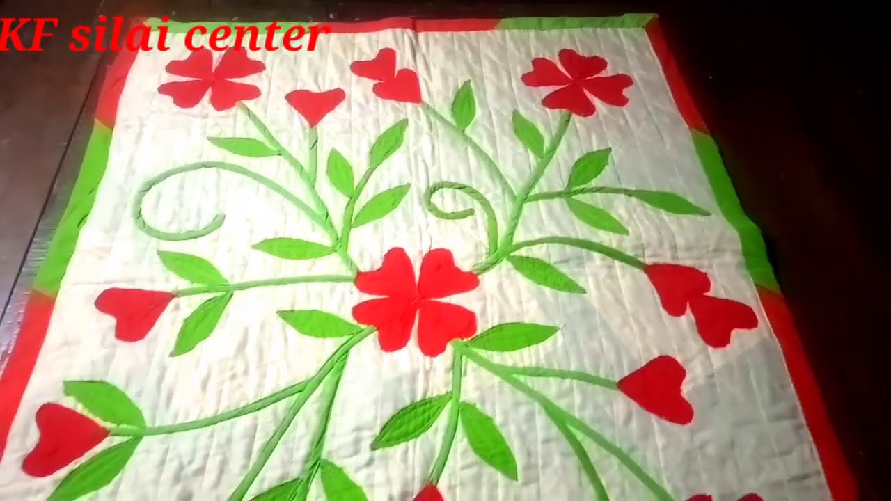 Baby bedsheets design ..bistar Sujani design - YouTube