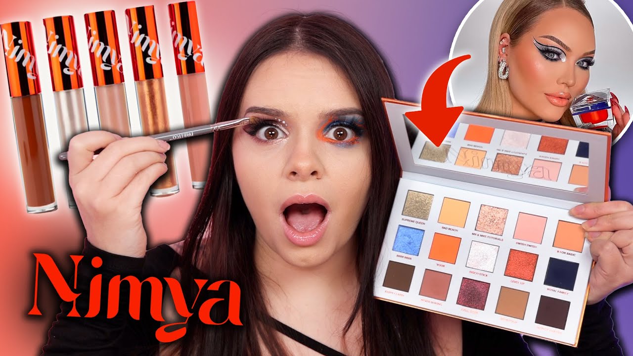 OK WOW?! 😳 Eigenes MAKEUP von NIKKIETUTORIALS?! - NIMYA Review - Lohnt es sich? - YouTube