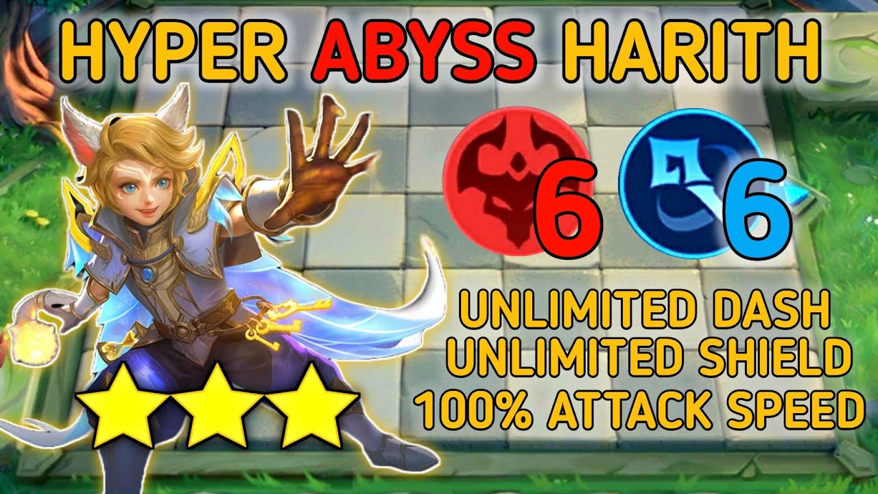 Magic Chess: Hyper Core Abyss HARITH | Unli Dash, Unli Shield, 100% ...