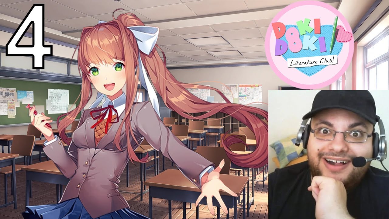 Mejores Momentos Rangu Doki Doki Literature Club #4 - Finale - YouTube