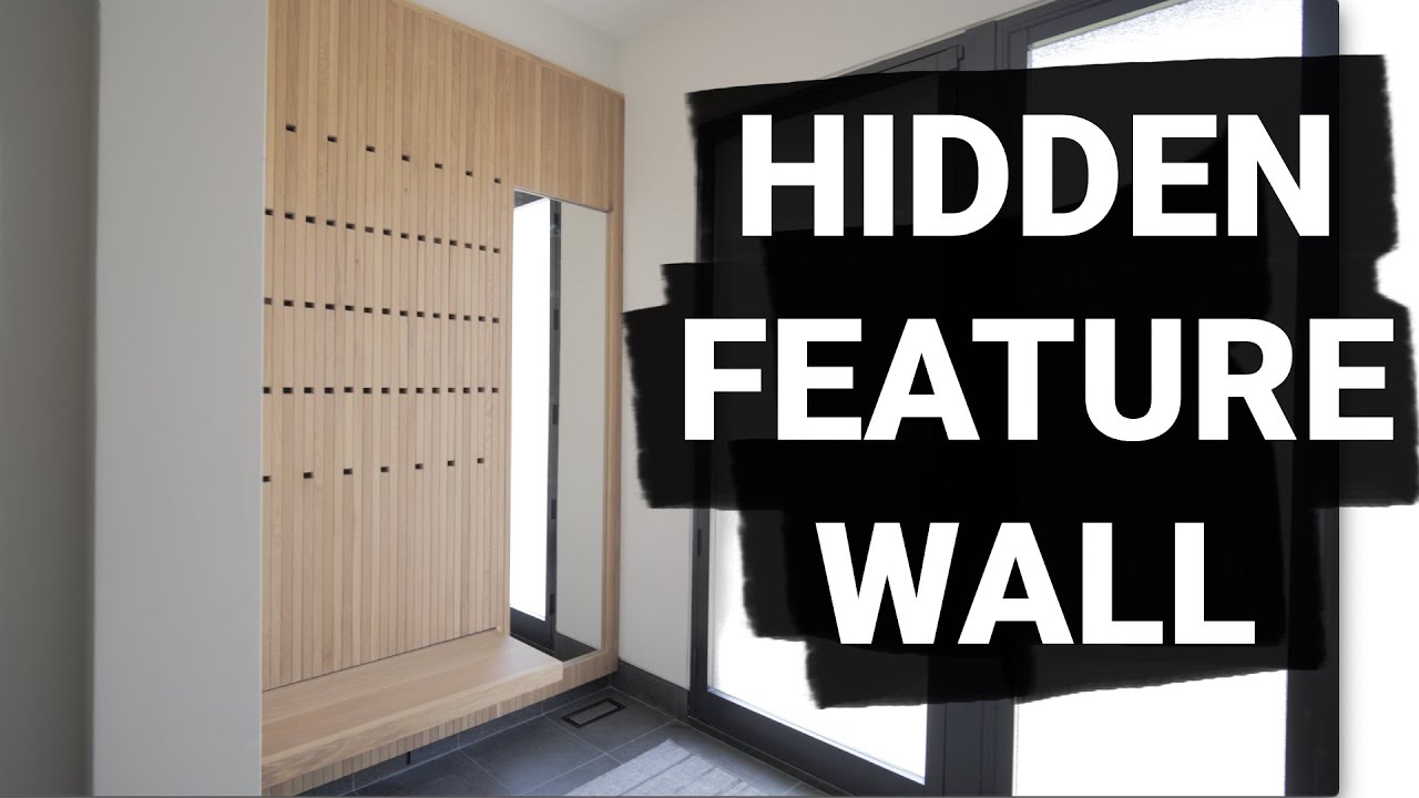 Building a Solid White Oak Feature Wall! - YouTube