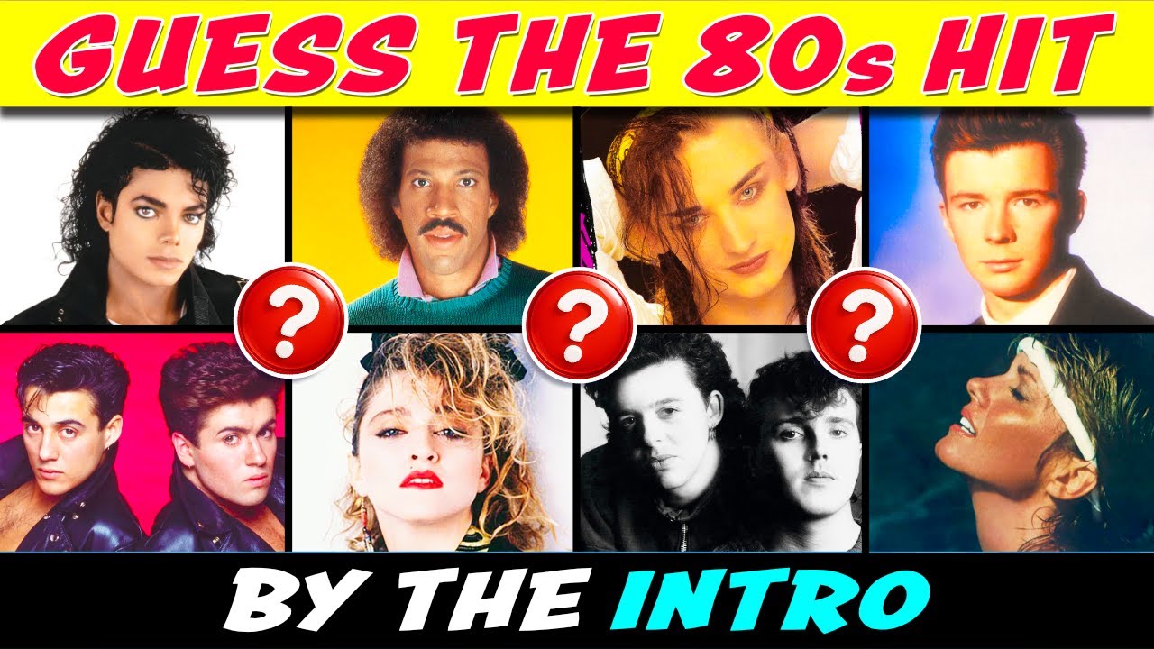 80s Music Quiz: Guess the Song From Just the Intro! - YouTube