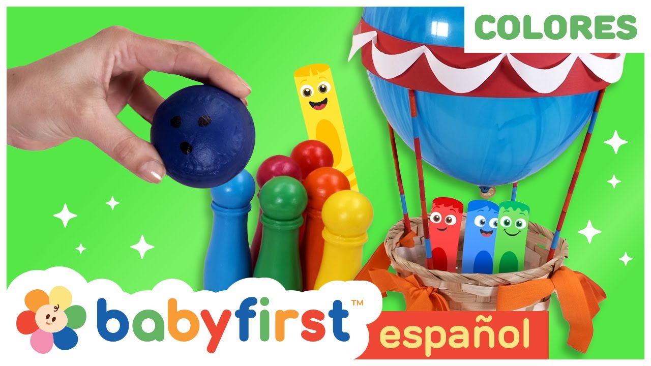 Colores en español para niños | Magia de La Pandilla de Colores |Globo ...