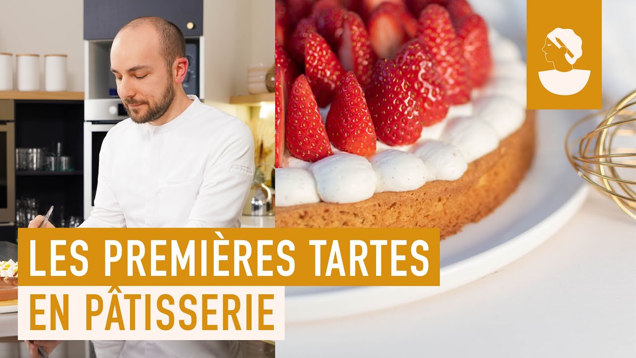 Les premières tartes en pâtisserie - YouTube