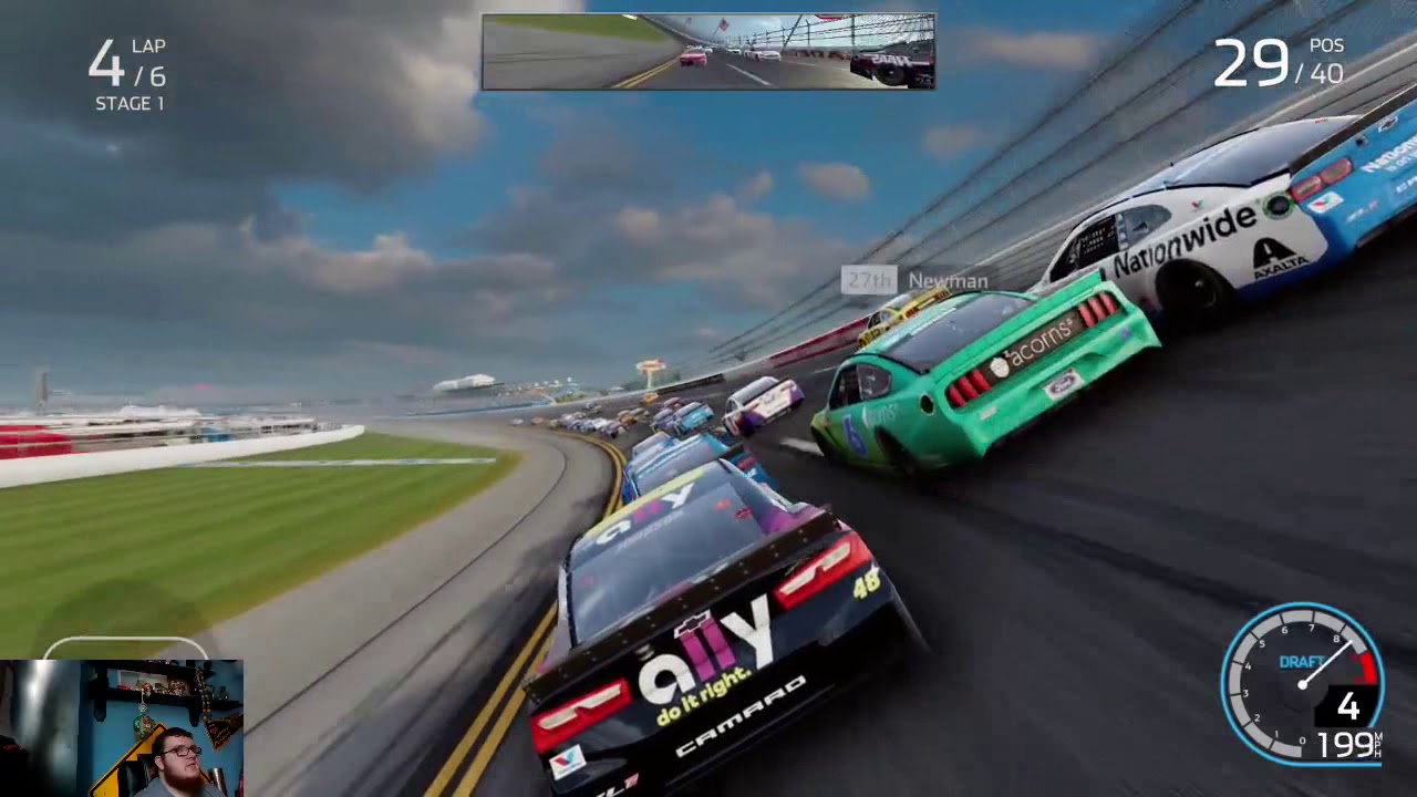 "Restrictor Plate Racing" NASCAR Heat 4 Championship Mode Episode 10 ...