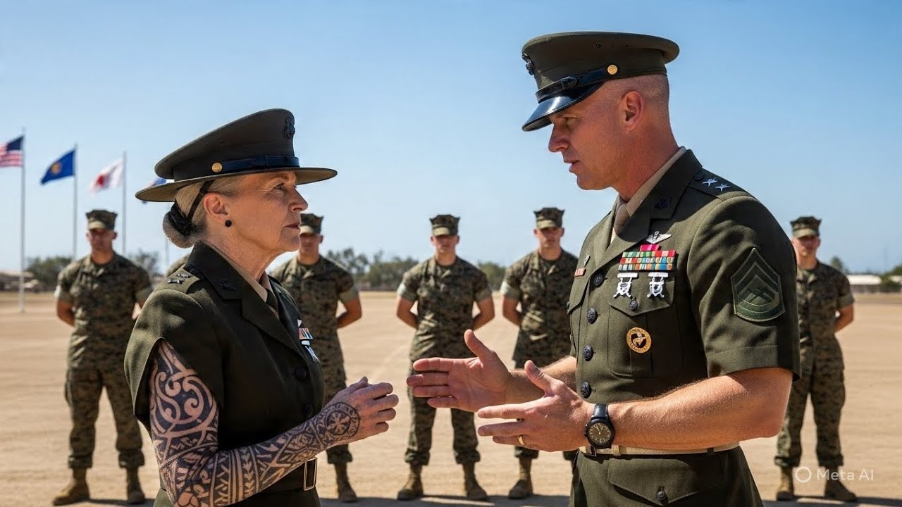 Cadets Laughed at Her Tattoo — Until the USMC Captain Saluted the Unit ...