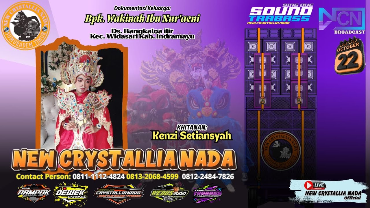 Live Streaming NEW CRYSTALLIA NADA - 22 OKTOBER 2025 - YouTube
