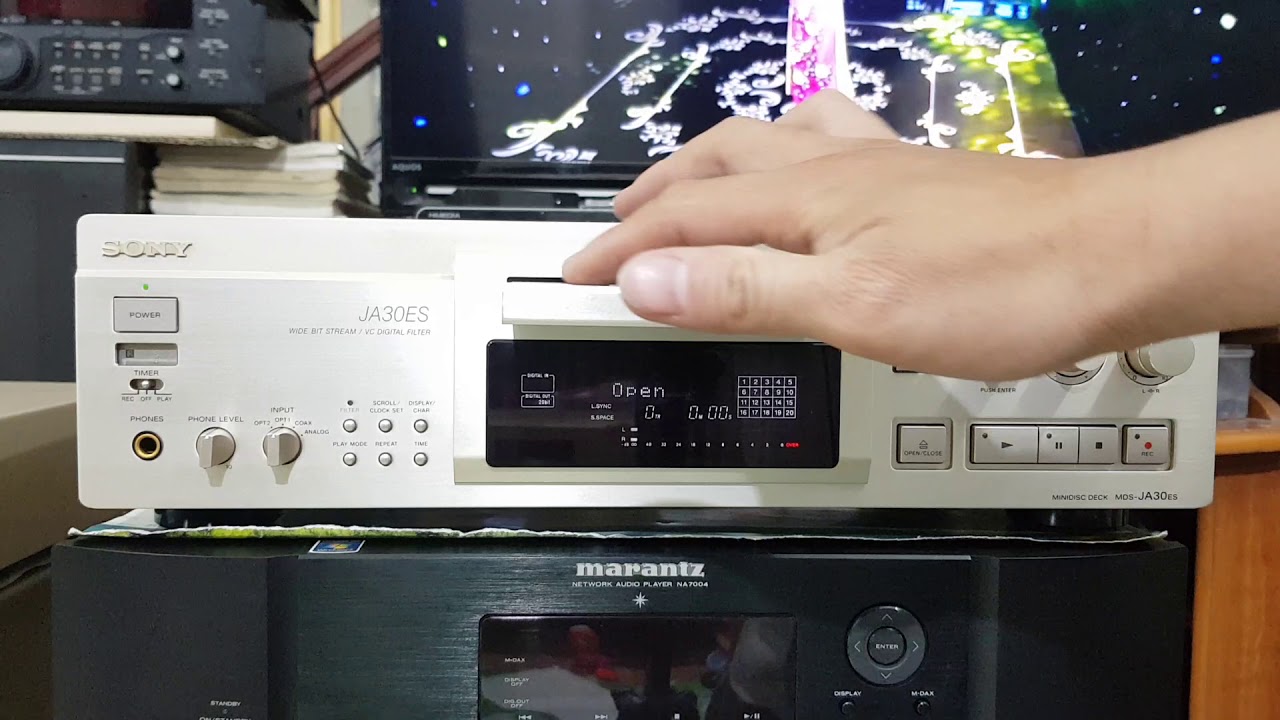 Sony MDS JA30ES . Giải mã không cần đĩa mồi . Liên hệ : 0966723489 ...