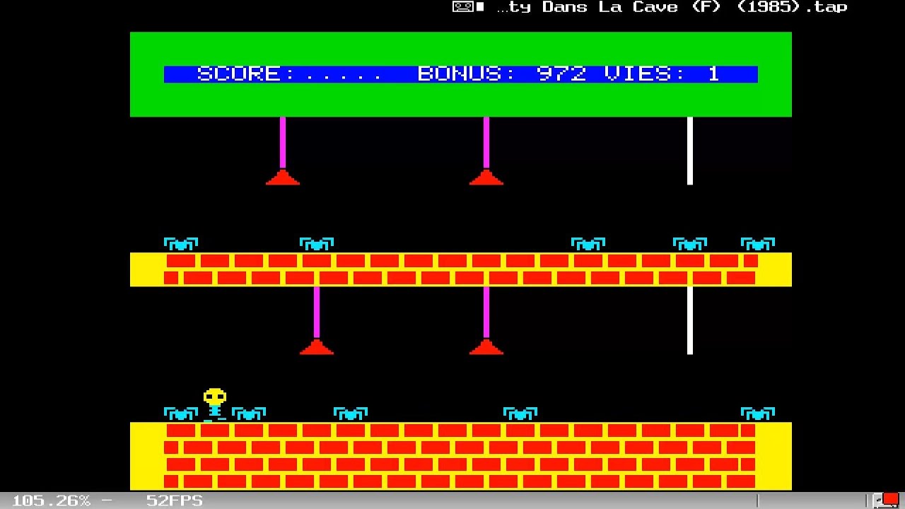 Sprity Dans La Cave '85 Philippe Minveille F TANGERINE ORIC 1 ATMOS ...