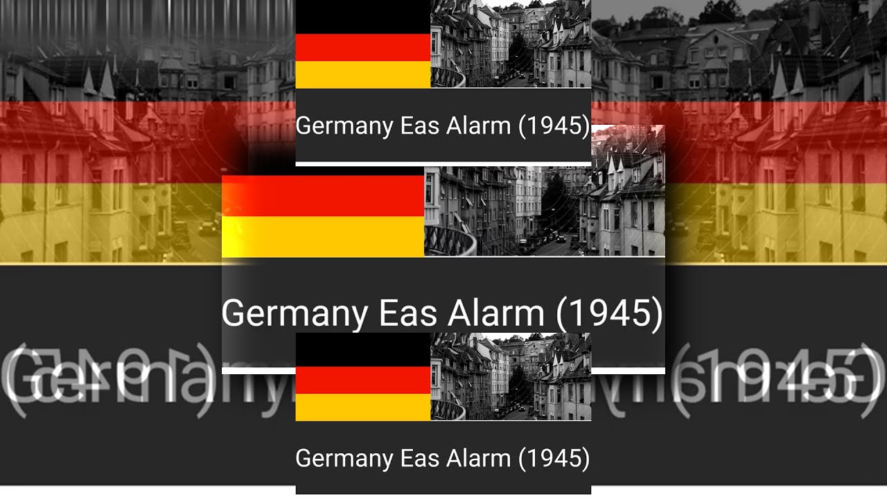[REQUEST] YTPMV Germany Eas Alarm (1945) Scan - YouTube