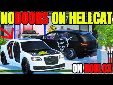 INSANE ADMIN DOORLESS HELLCAT ON ROBLOX - YouTube