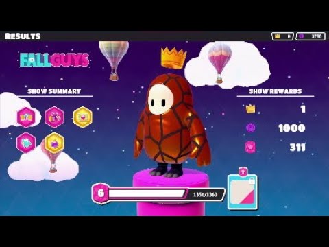 1st victory in Fall Guys: Ultimate Knockout - YouTube