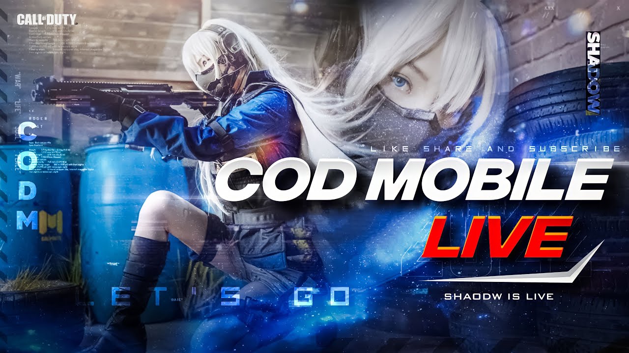 Call Of Duty Mobile Live India | SHADOW #codm - YouTube