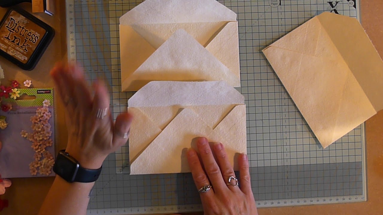 Lets Create a Trifold Envelope - YouTube