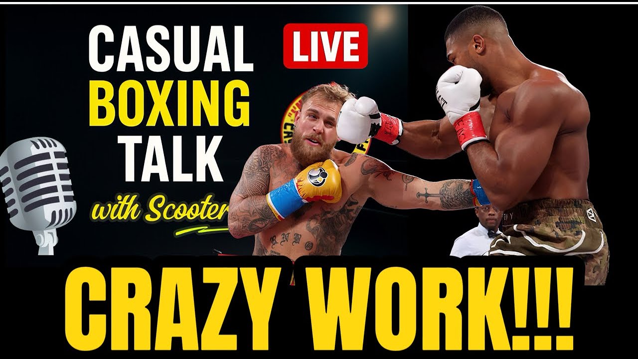 Jake Paul “Wins” in Defeat vs Anthony Joshua | CRAZY Post-Fight ...