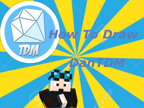 How To Draw Dantdm | By kids - YouTube