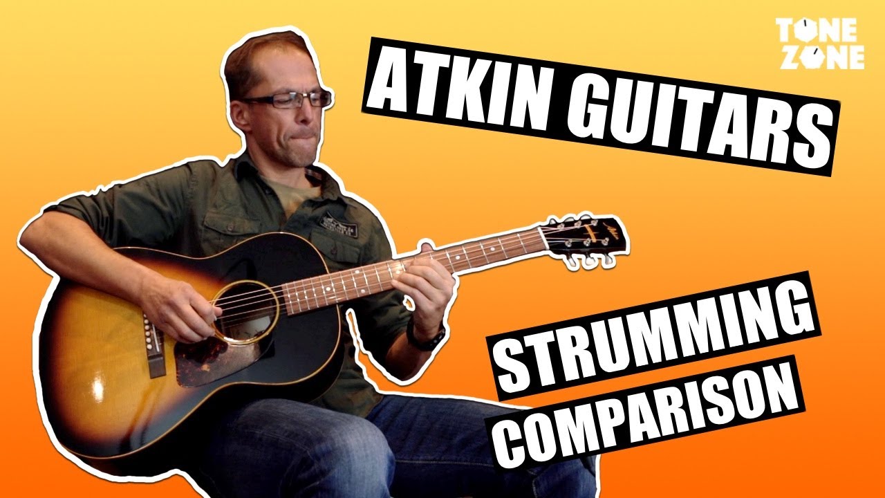 ATKIN Acoustic Guitars compared! | OM vs. Dreadnought vs. 000 vs. LG ...