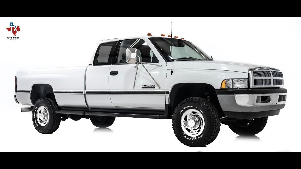1996 Dodge Ram 2500 Laramie SLT 4X4 Extended Cab / Club Cab LWB - 5.9L ...