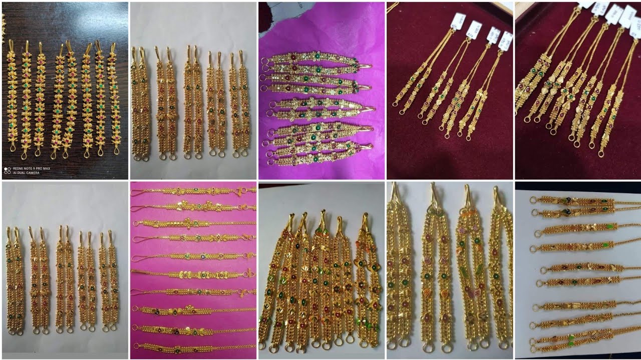 maatilu gold jewellery colection new models - YouTube