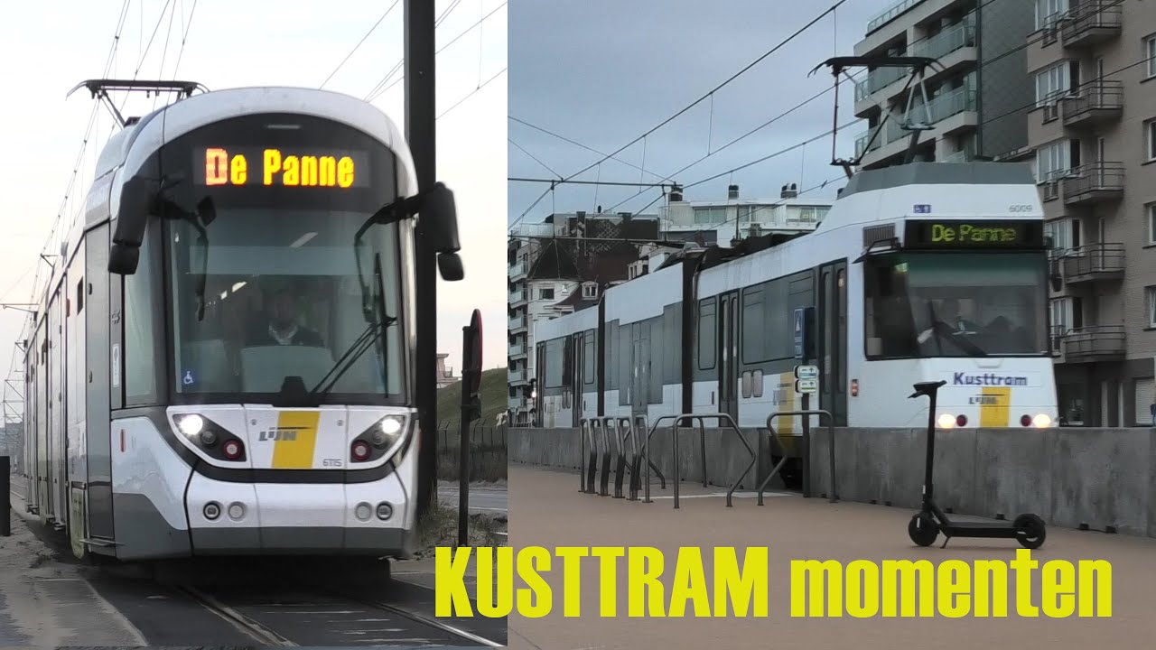 Kusttram momenten * Küstenstraßenbahn - Momente Belgien Ostende ...