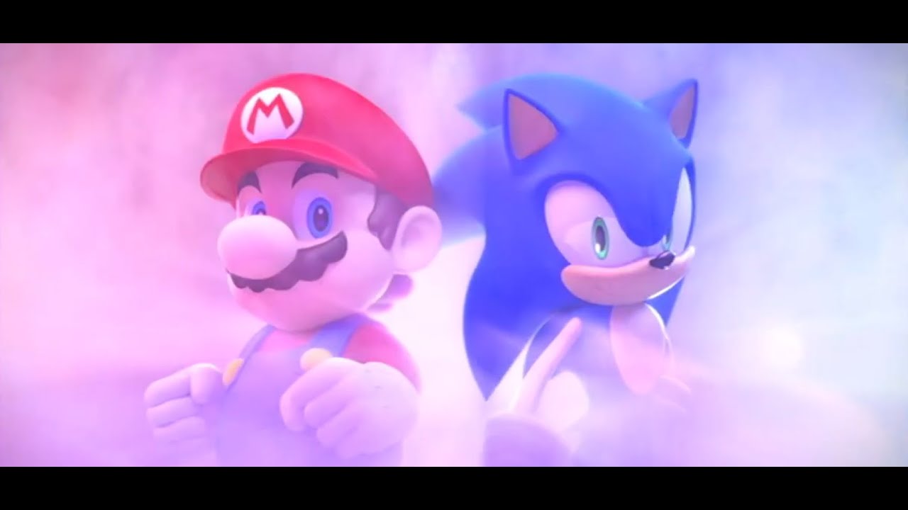 olivia invites a special guest to play mario and sonic 2012 - YouTube
