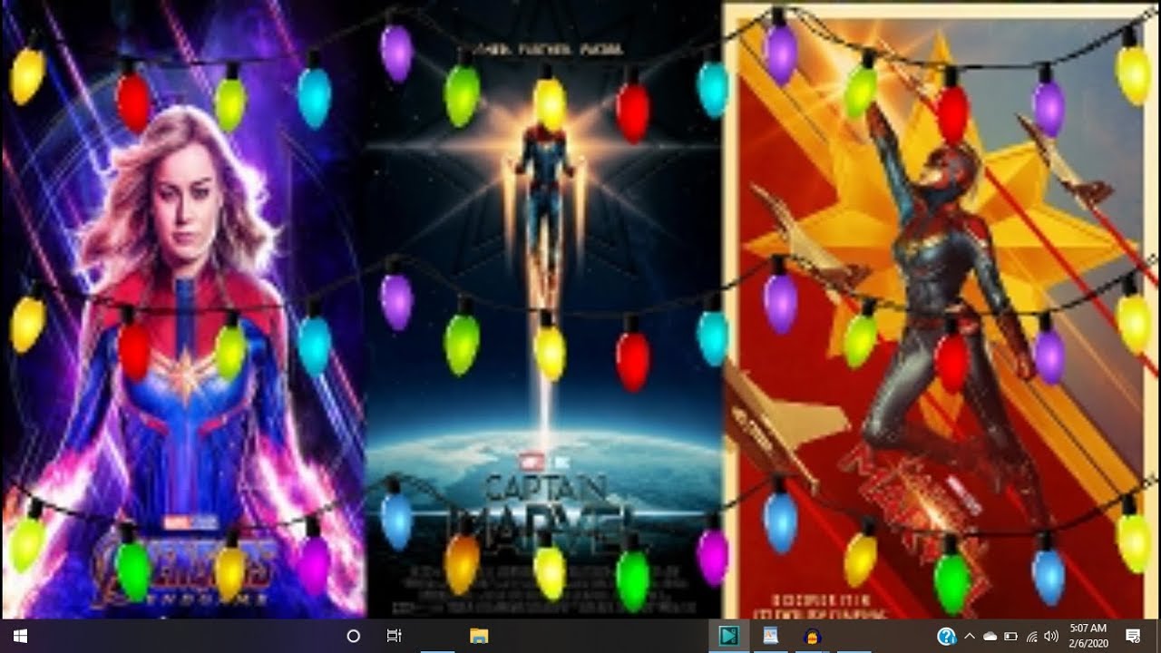 Captain Marvel Suit Color Change Scene (Reaction) - YouTube