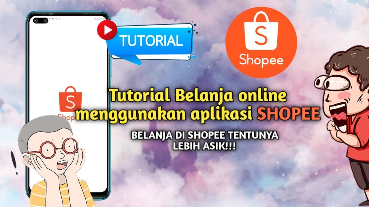 TUTORIAL Belanja Menggunakan aplikasi SHOPEE || bagaimana cara belanja online?? 🤔 - YouTube