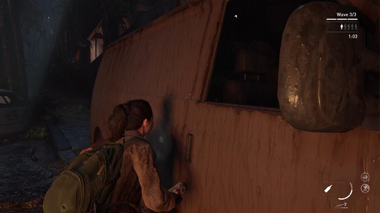 TLOU Part II No Return - Is he suppost to spawn in the car? - YouTube