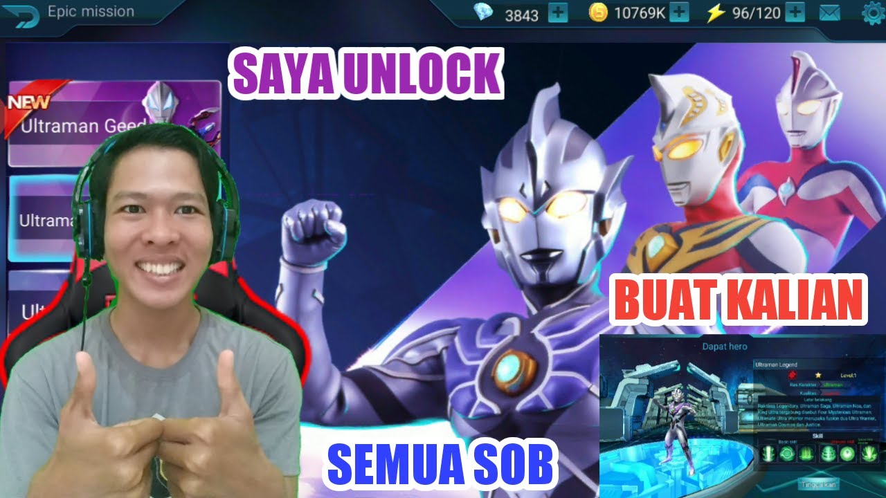 Terlakhirnya Ultraman Legend dari Kekuatan Cosmos & Justice - Ultraman ...