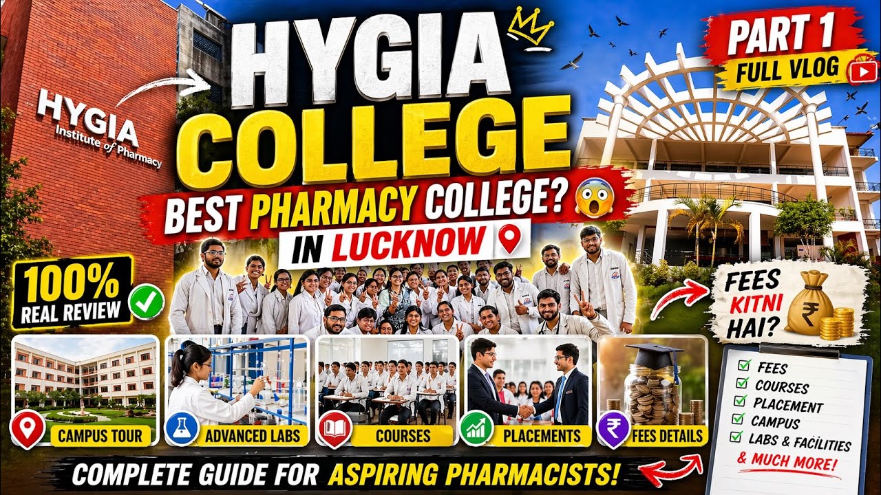 Is Hygia College Lucknow Worth It in 2026? 😳 Fees, Placement & Campus ...