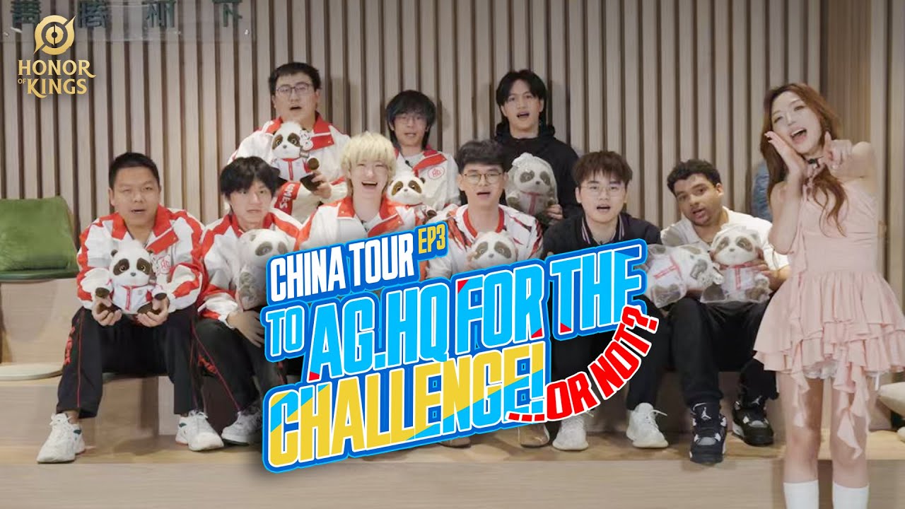 HOK China Tour | Episode 3 | Visiting AG’s HQ | Honor of Kings - YouTube