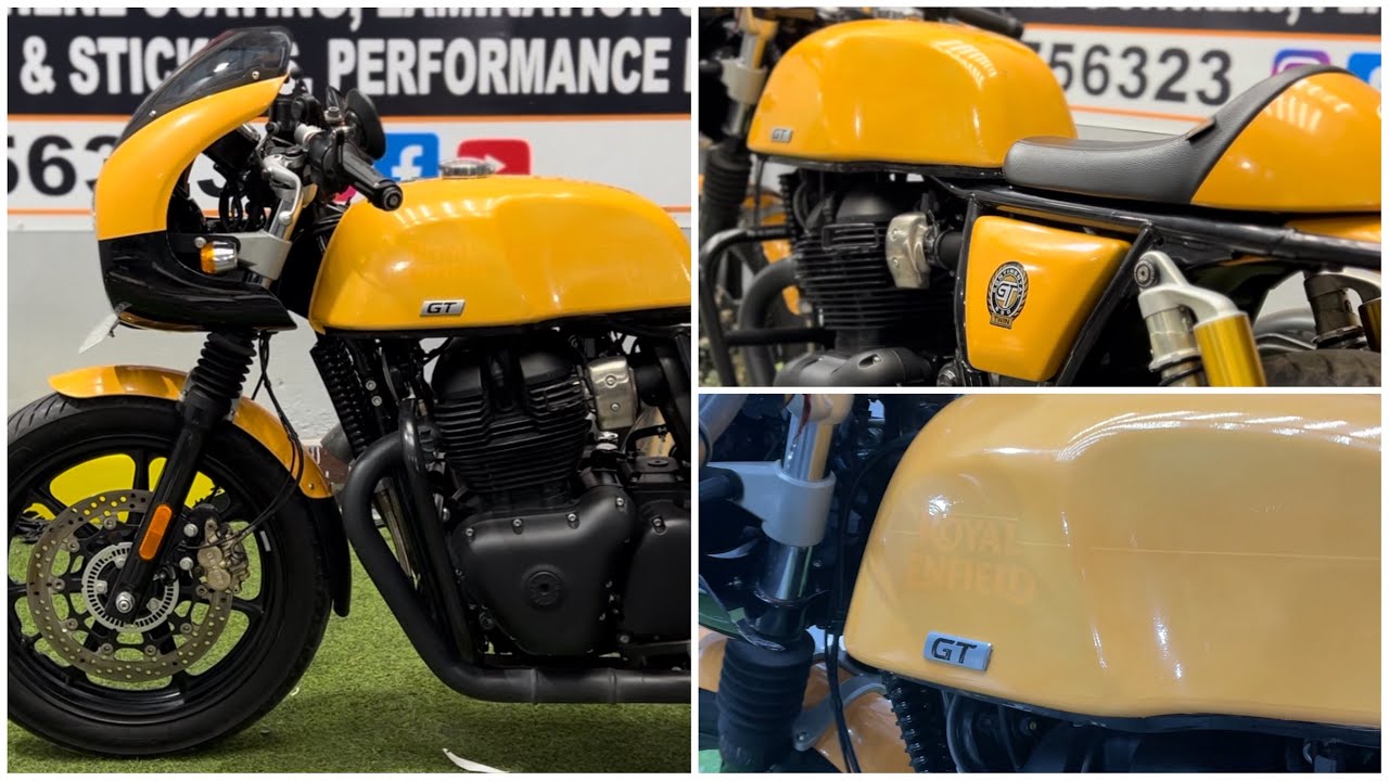 Continental Gt 650 wrapped with amazing style. Contact 9871756323 for ...