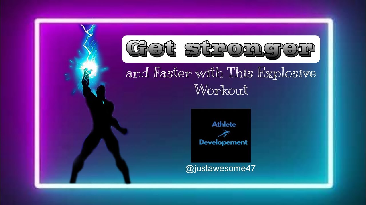 Build Explosive Strength: Power Workout for Athletes by just awesome # ...