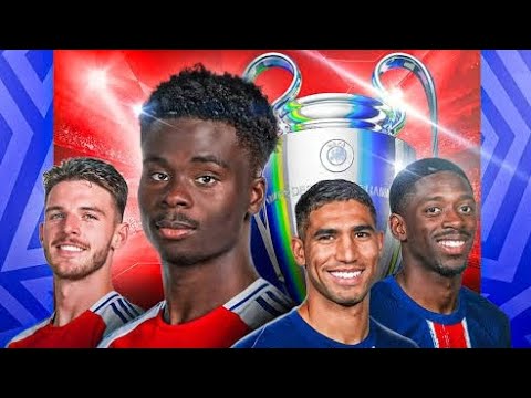 PSG 2 - 1 Arsenal agg(3 - 1) | Arsenal's First UCL Title Dreams Dashed in Parc Des Princes - YouTube