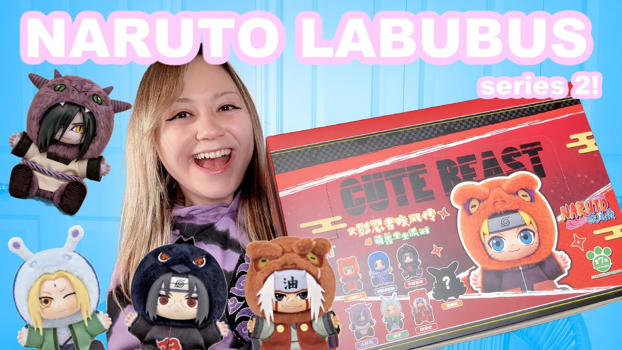 NARUTO LABUBU Series 2 FULL SET Unboxing! - YouTube