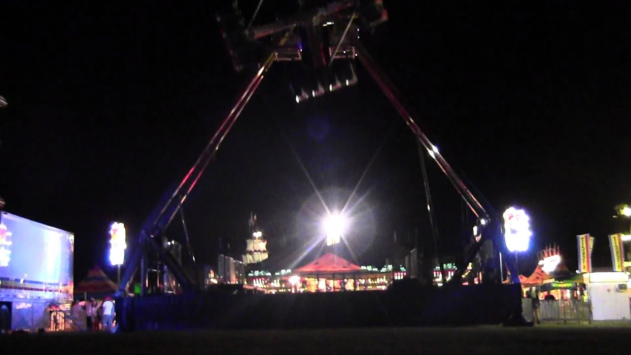 The Freak Out during the night with all the lights going. Poor Jack ...