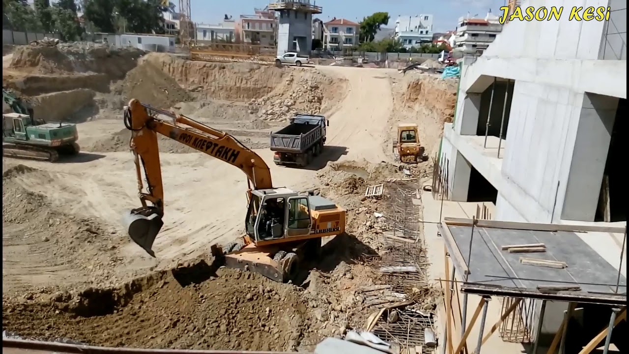 Έργα για το γήπεδο της ΑΕΚ 26/09/2018 - YouTube
