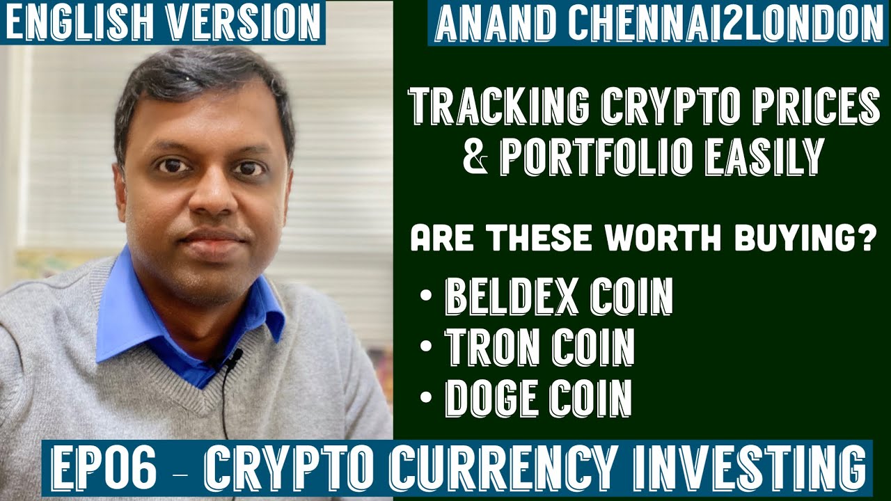 EP06 - Crypto English | How to Track Prices & Portfolio Live | Scam ...