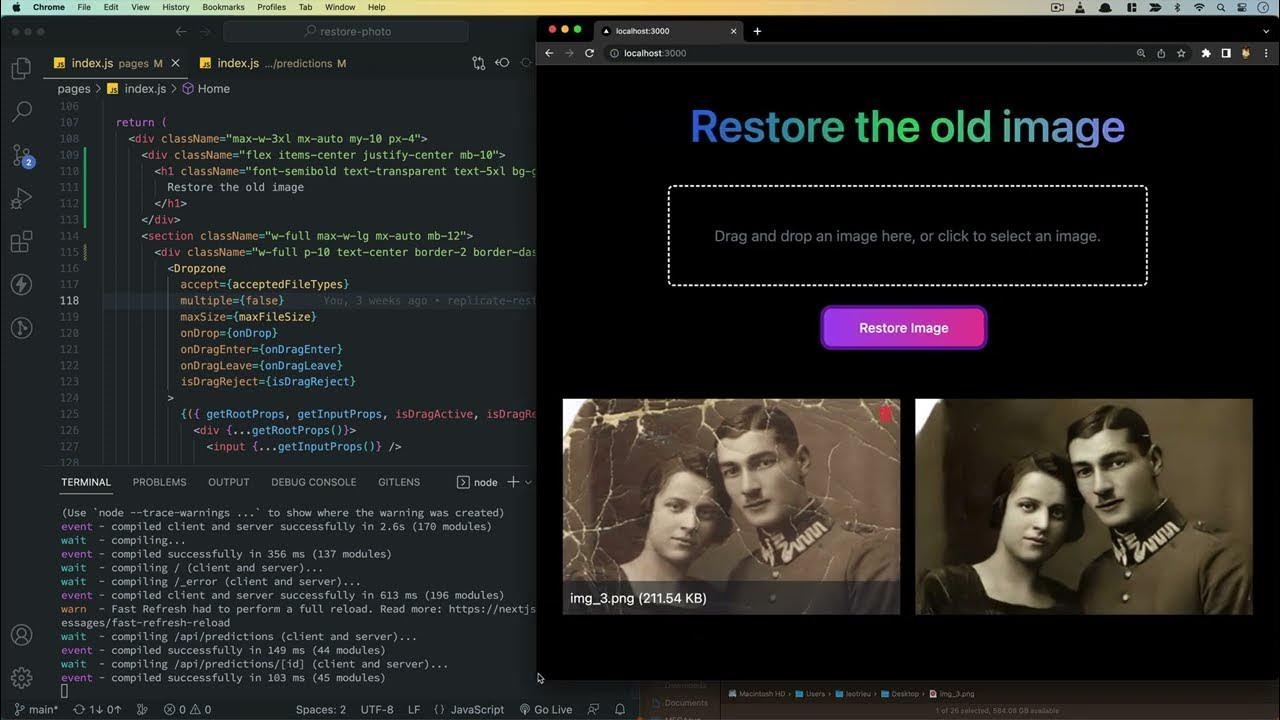 [Preview] - Build AI Restore Photo app - YouTube
